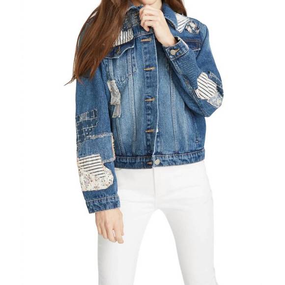 DRIFTWOOD | Jackets & Coats | New Driftwood Patched Up Denim Jacket In ...